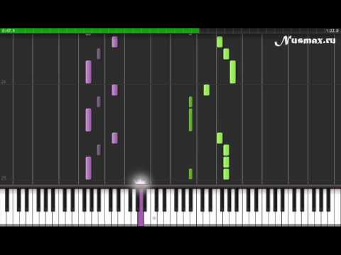 Kaoma - Lambada Piano Tutorial  (Synthesia + Sheets + MIDI)