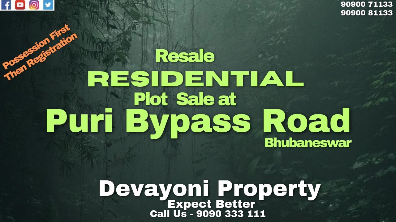 3000 Sqft Residential Plot Sale at Prime Location Puri Bypass Road ...