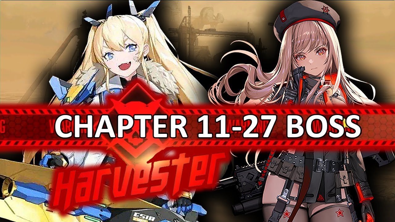 NIKKE Chapter 11-27 BOSS: Harvester (with story) - YouTube