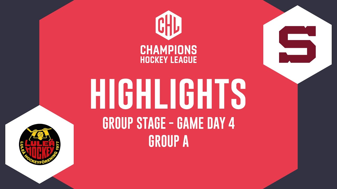 Highlights | Luleå Hockey vs Sparta Prague - YouTube