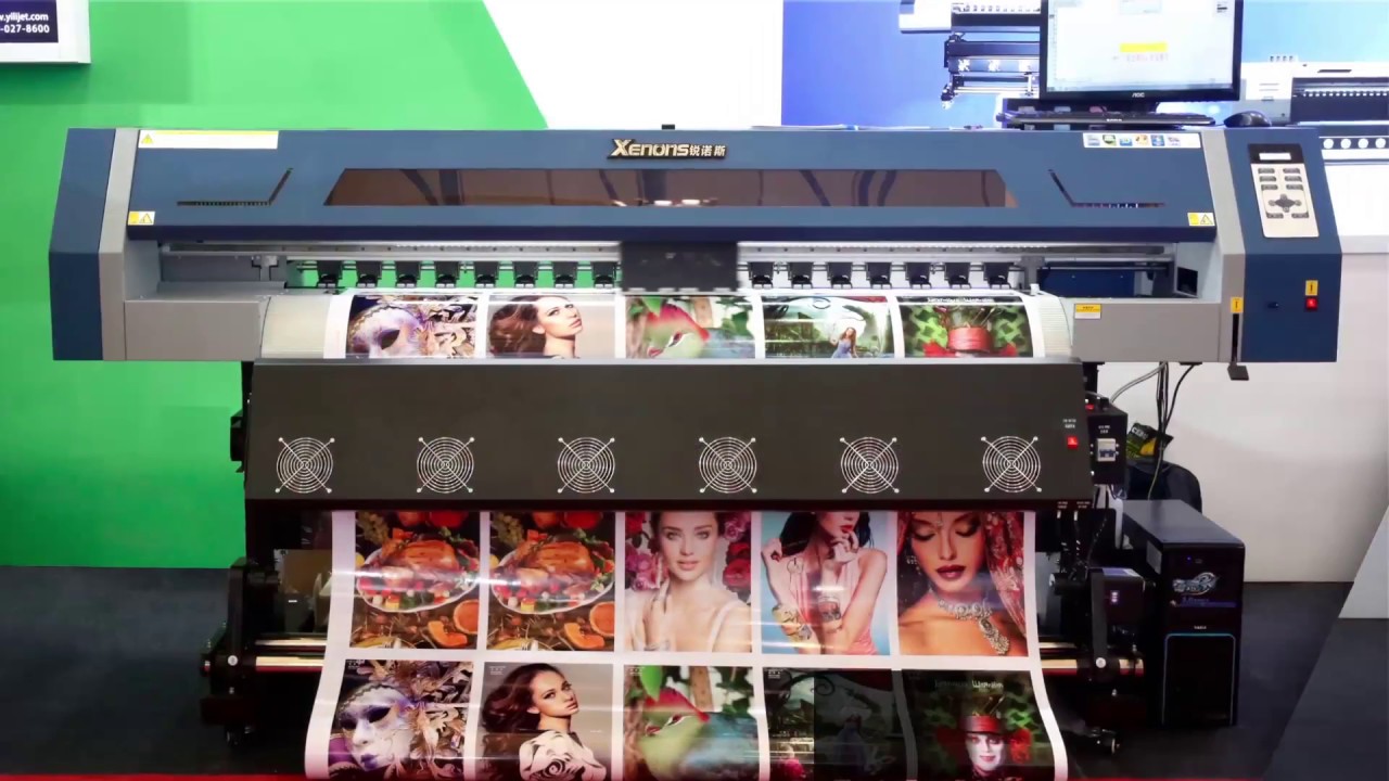 X2S Eco-Solvent Printer | XENONS - YouTube