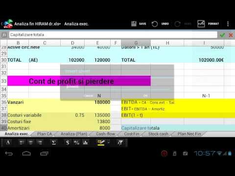 office- excel tableta - YouTube