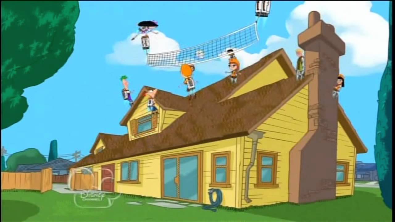 Phineas y Ferb - Voleibol de Propulsión (Jetpack Volleyball) [Esp ...