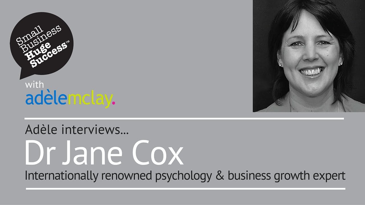 Meet Dr Jane Cox, Internationally renowned wealth psychology & business ...
