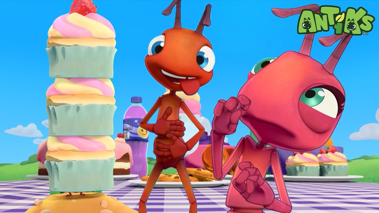 Ants at a Picnic | 😄🐜| Antiks Adventures - Joey and Boo's Playtime ...