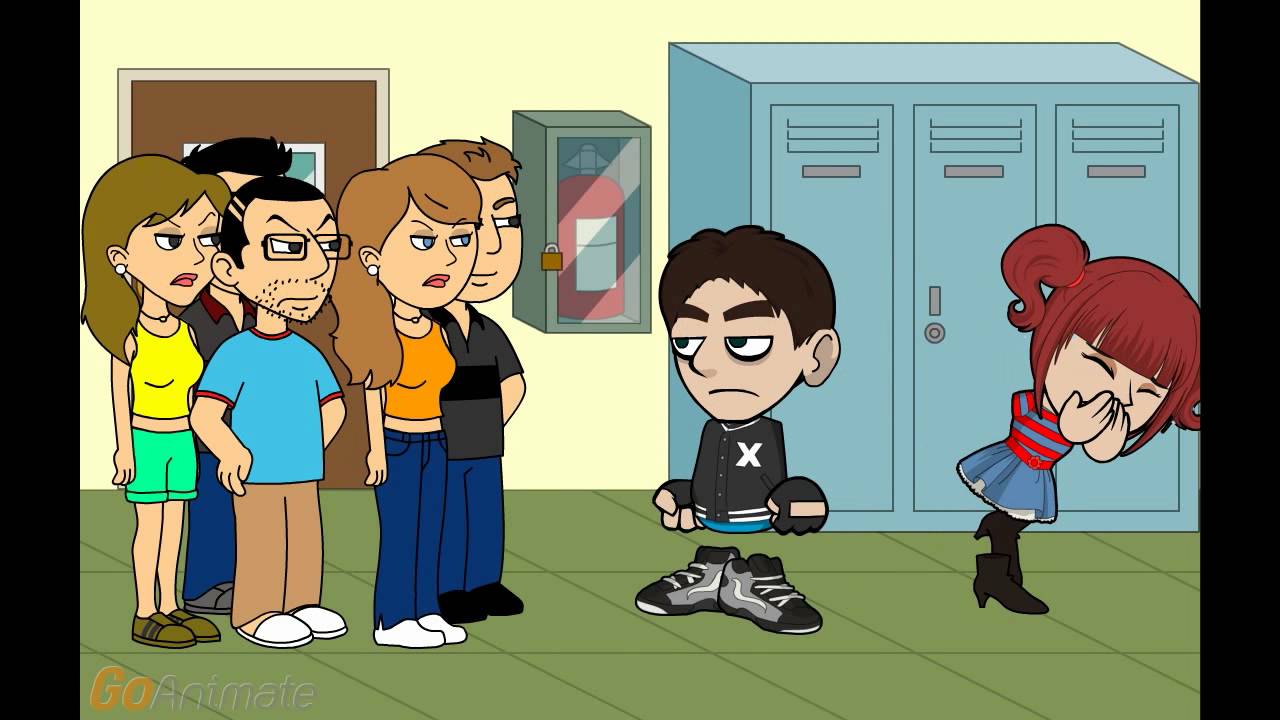 kyle kisses amber and gets grounded - YouTube