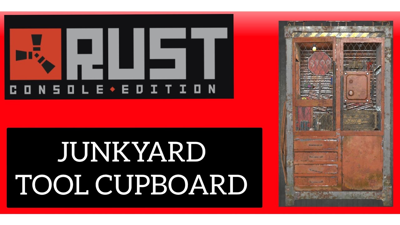 Rust console edition (new rotation skins) new tool cupboard skin 9/12 ...
