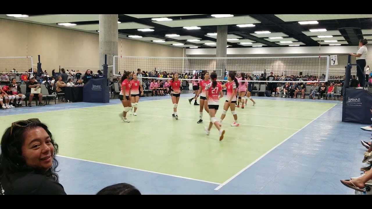 Ho'okino Volleyball Club 14u-1 vs 808 Athletic Club 13s Blue Set 1 ...