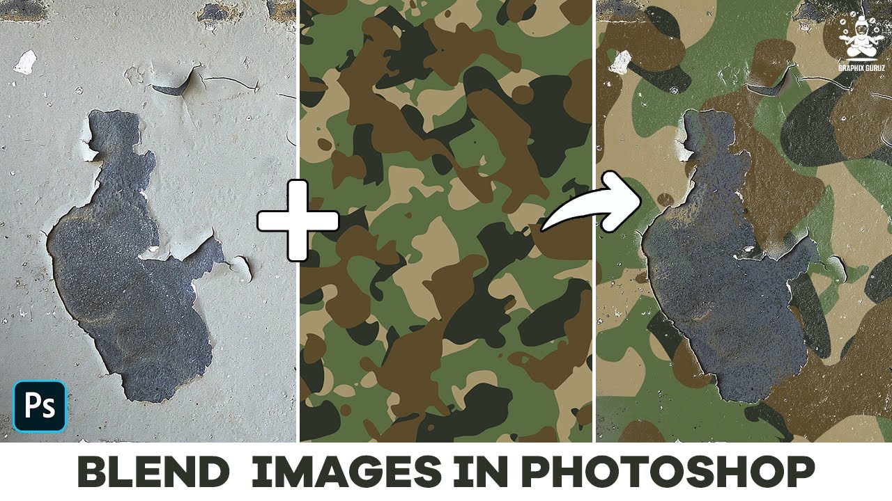 Blend Images in Photoshop| Blend Effect | Blend Anything in Photoshop ...