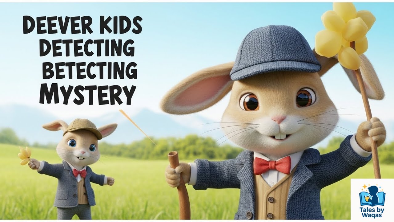 Detective Bunny Mystery 🐰 Clever Kids Short - YouTube