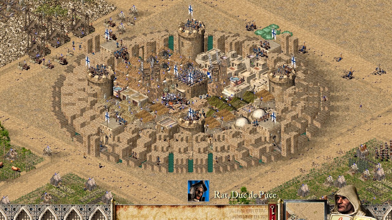 Homemade AI Castle - core | Stronghold Crusader - YouTube