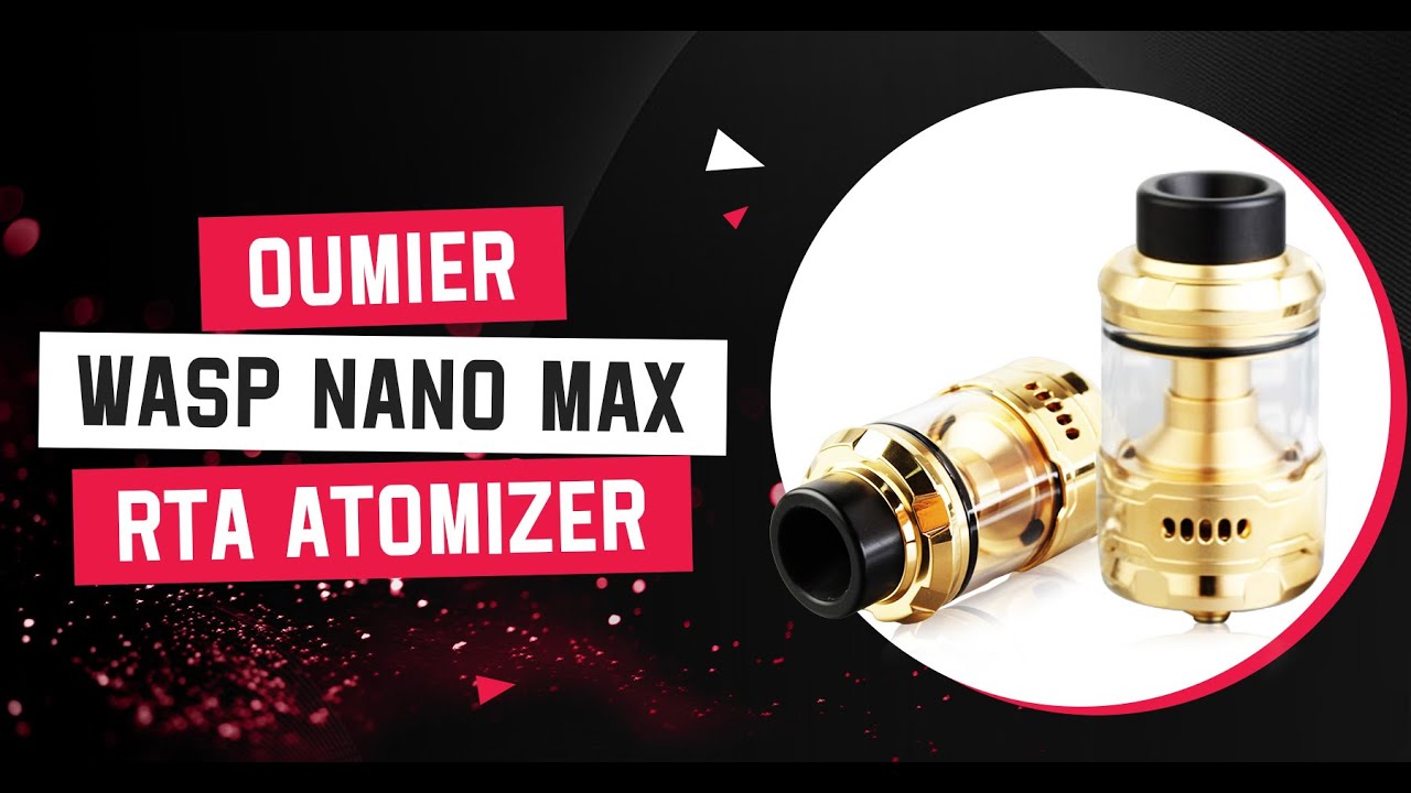 Oumier Wasp Nano MAX RTA Rebuildable Tank Atomizer at FastTech.com ...