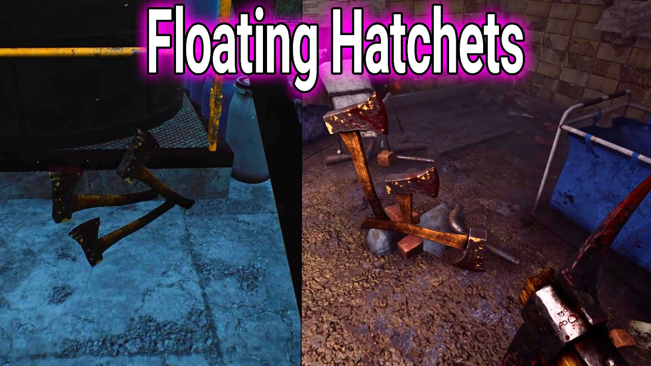 Floating Rotating Hatchets Can Be Found Across Maps! - YouTube