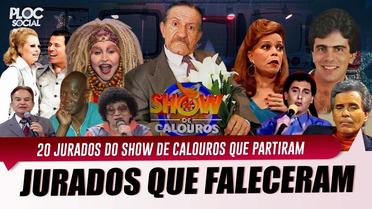 20 JURADOS DO SHOW DE CALOUROS DO SBT QUE JÁ FALECERAM • PARCEIROS DE ...