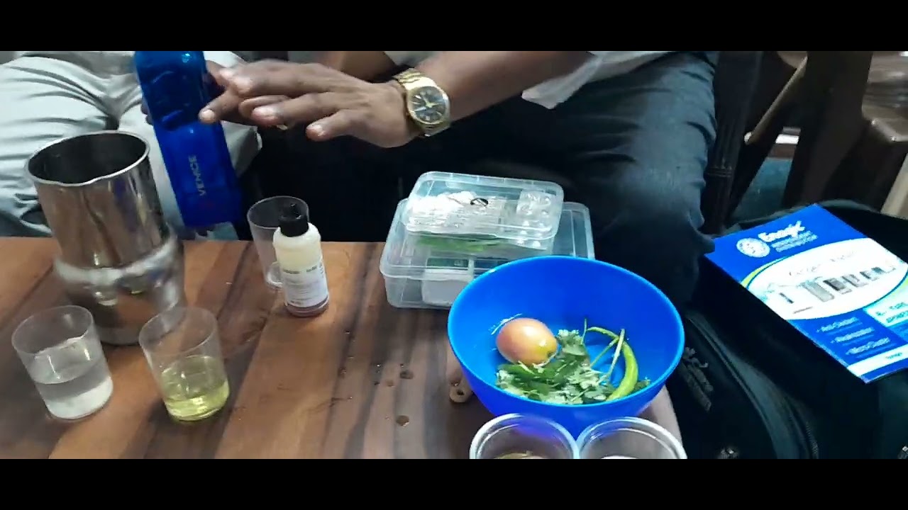 Live demo of special water purifier by team - YouTube