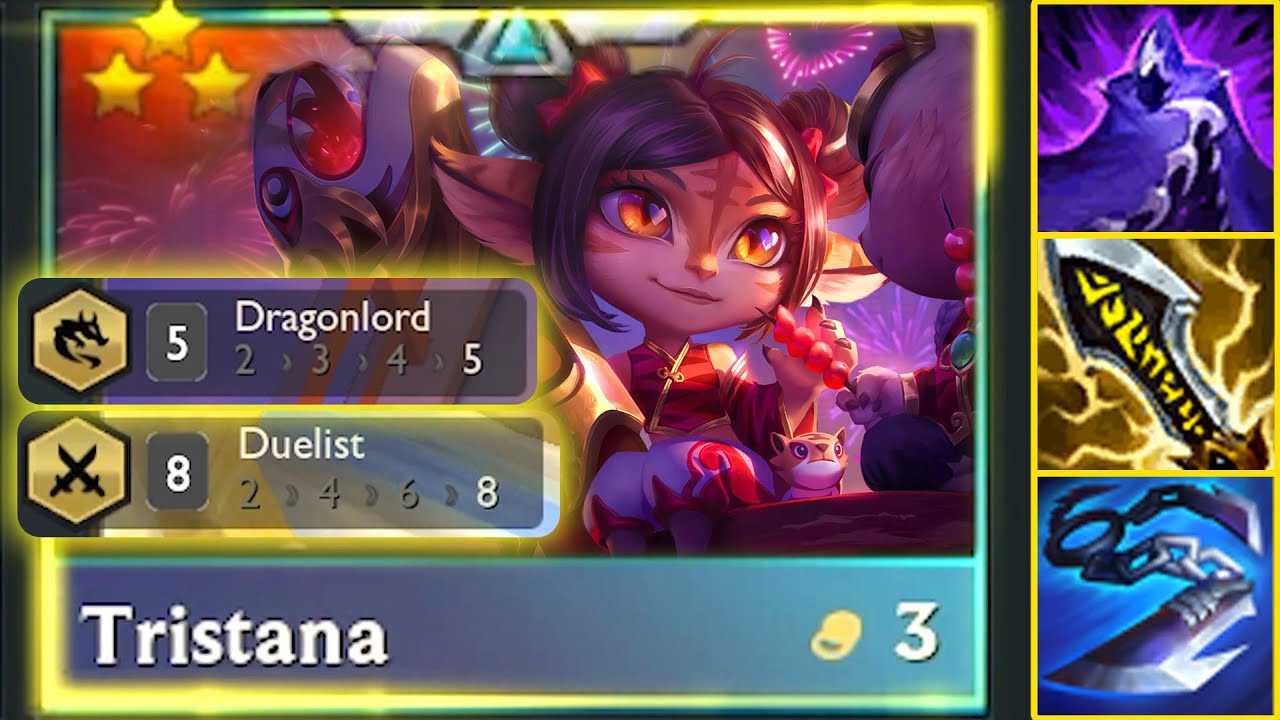 8 DUELIST 5 DRAGONLORD TRISTANA! | TFT SET 11 - YouTube