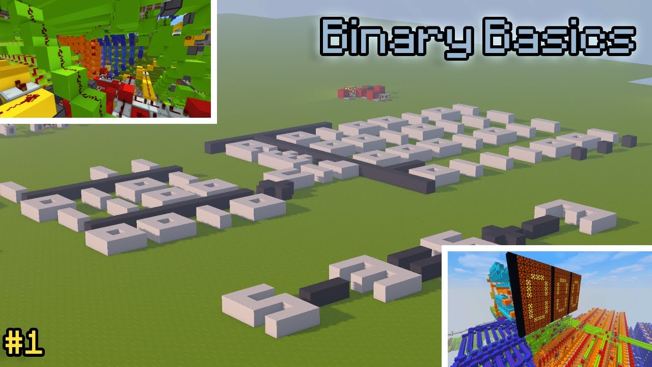 Binary Basics: Making Computers in MC - YouTube