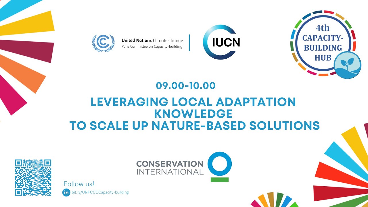 14 Nov: Leveraging local adaptation knowledge to scale up nature-based ...