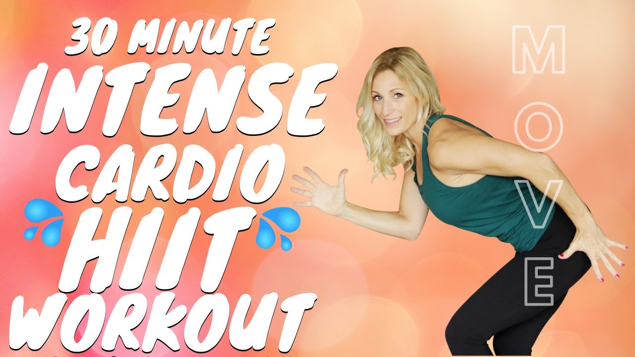 30 MINUTE INTENSE CARDIO HIIT WORKOUT | All Standing Cardio | Tracy ...