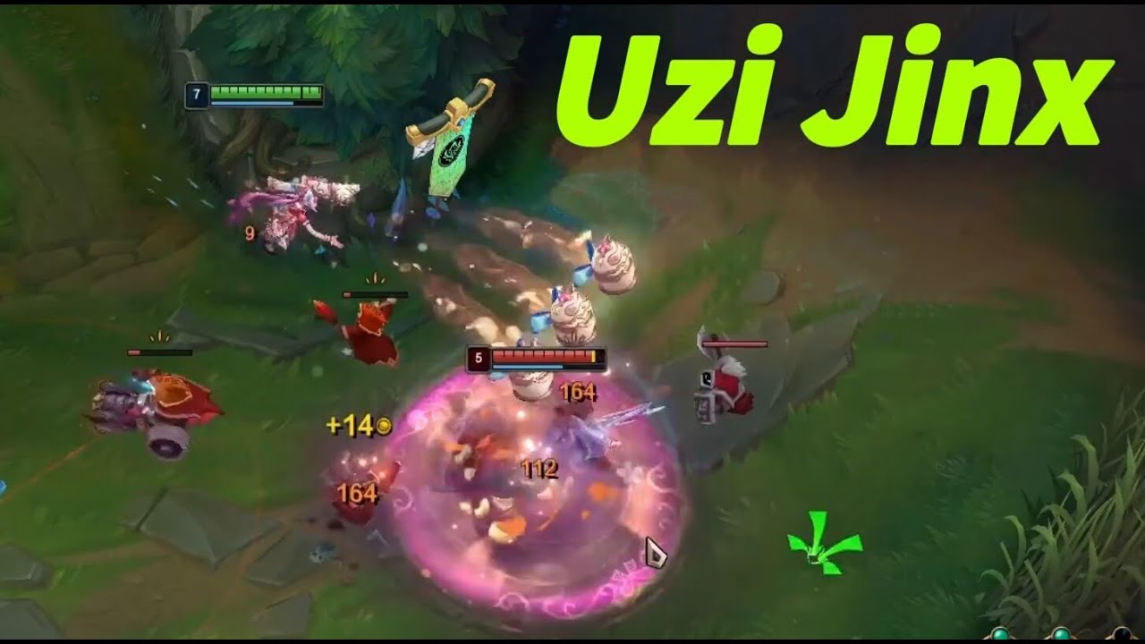 UZI JINX VS TWITCH , THE BEST ADC IN THE WORLD! - YouTube