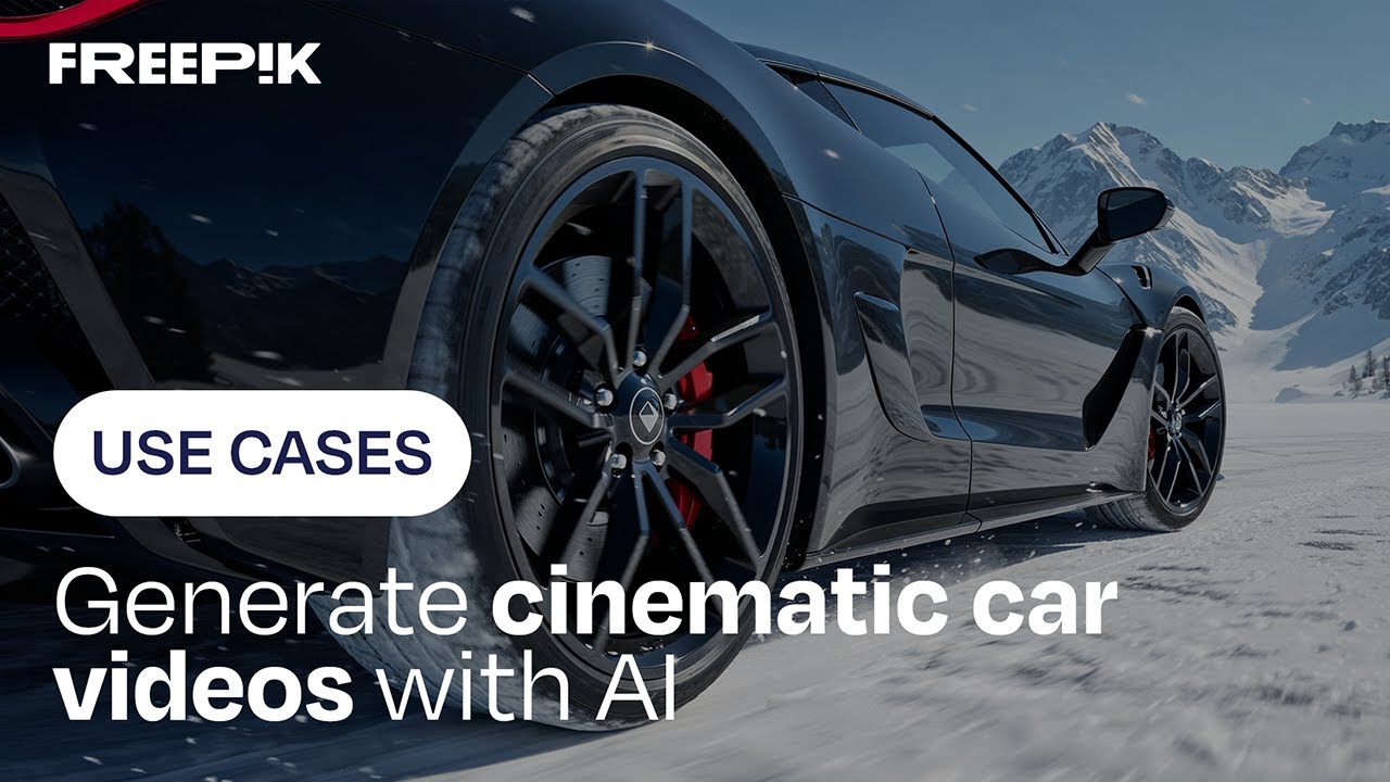 Create cinematic car videos with AI | Freepik Use Cases - YouTube