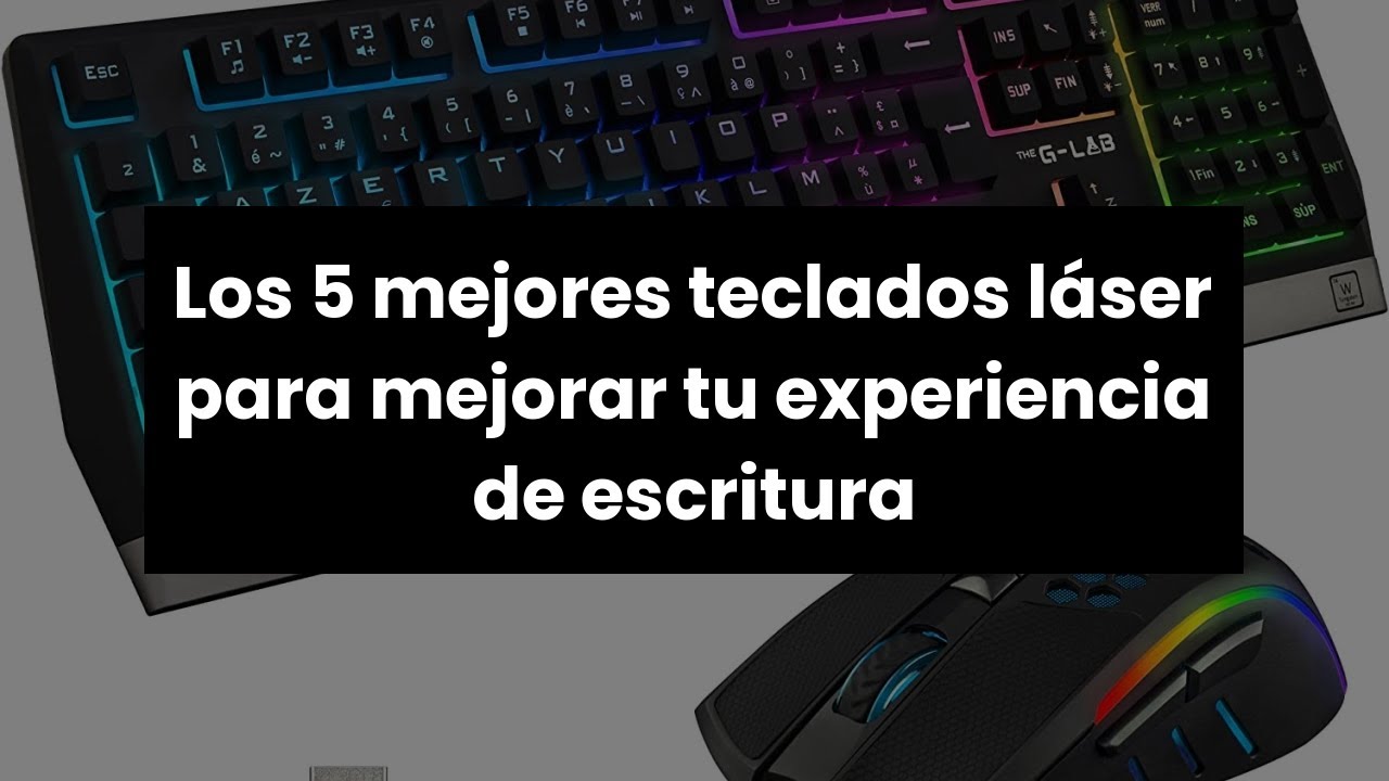 【TECLADO LASER】Los 5 mejores teclados láser para mejorar tu experiencia ...