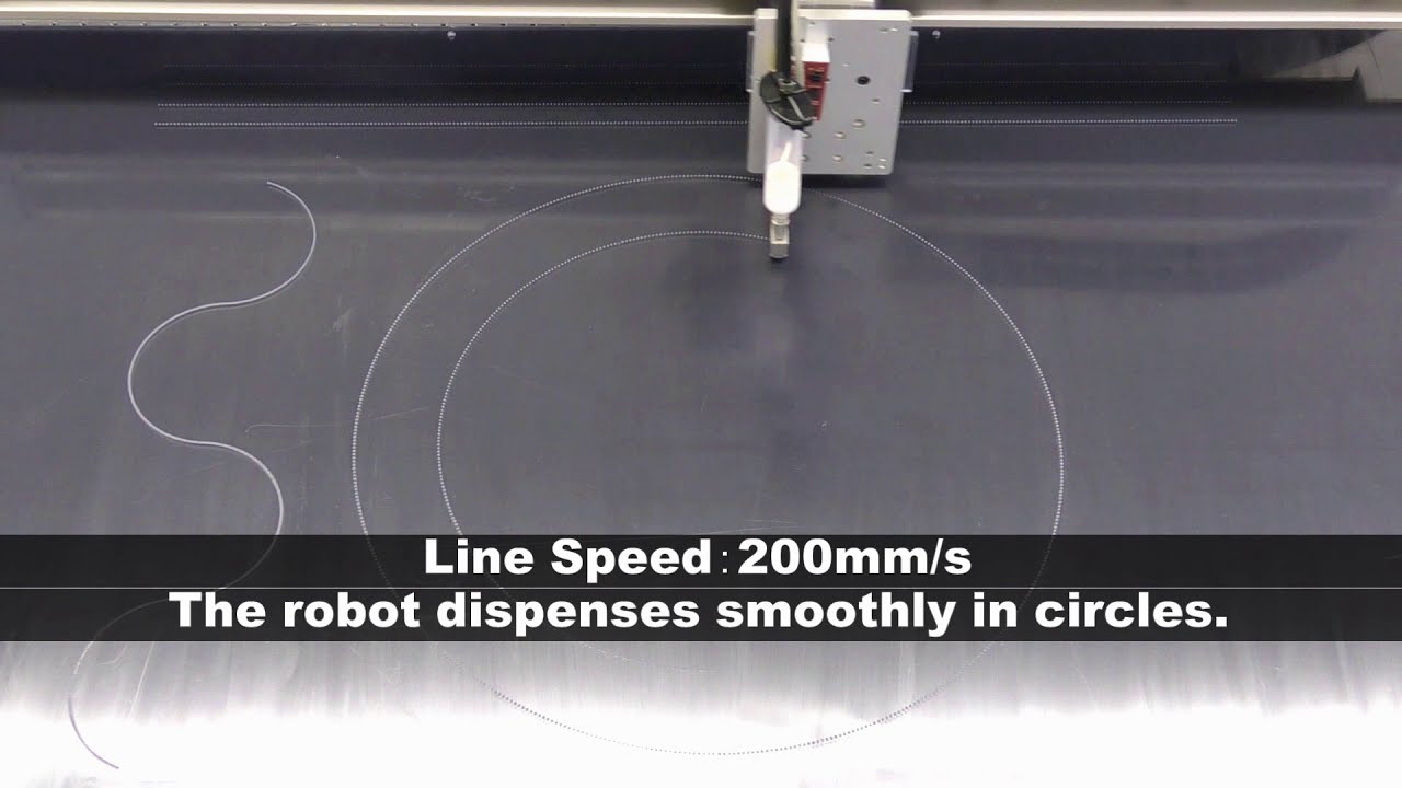 Janome Cartesian Robot JC- 3 X2 with Marco Jet Dispenser - YouTube
