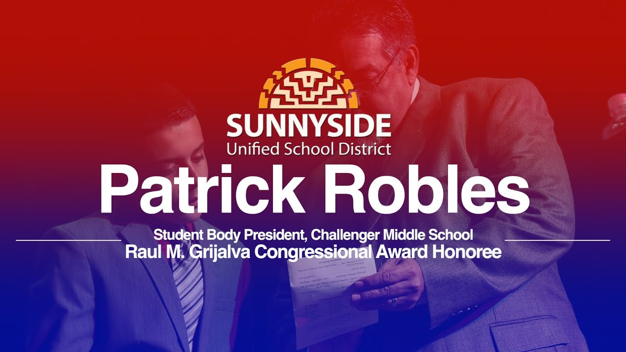 Patrick Robles: Challenger Middle School Promotion Speech - YouTube