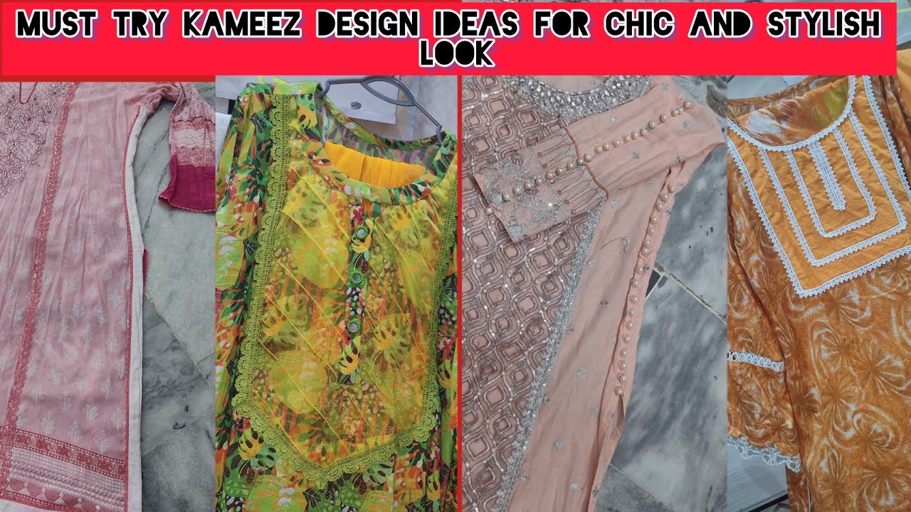 get inspired! unique kameez designs / kameez design trend for ...