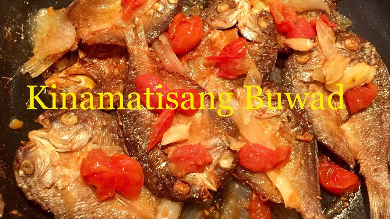 Kinamatisang Buwad / Filipino food - YouTube