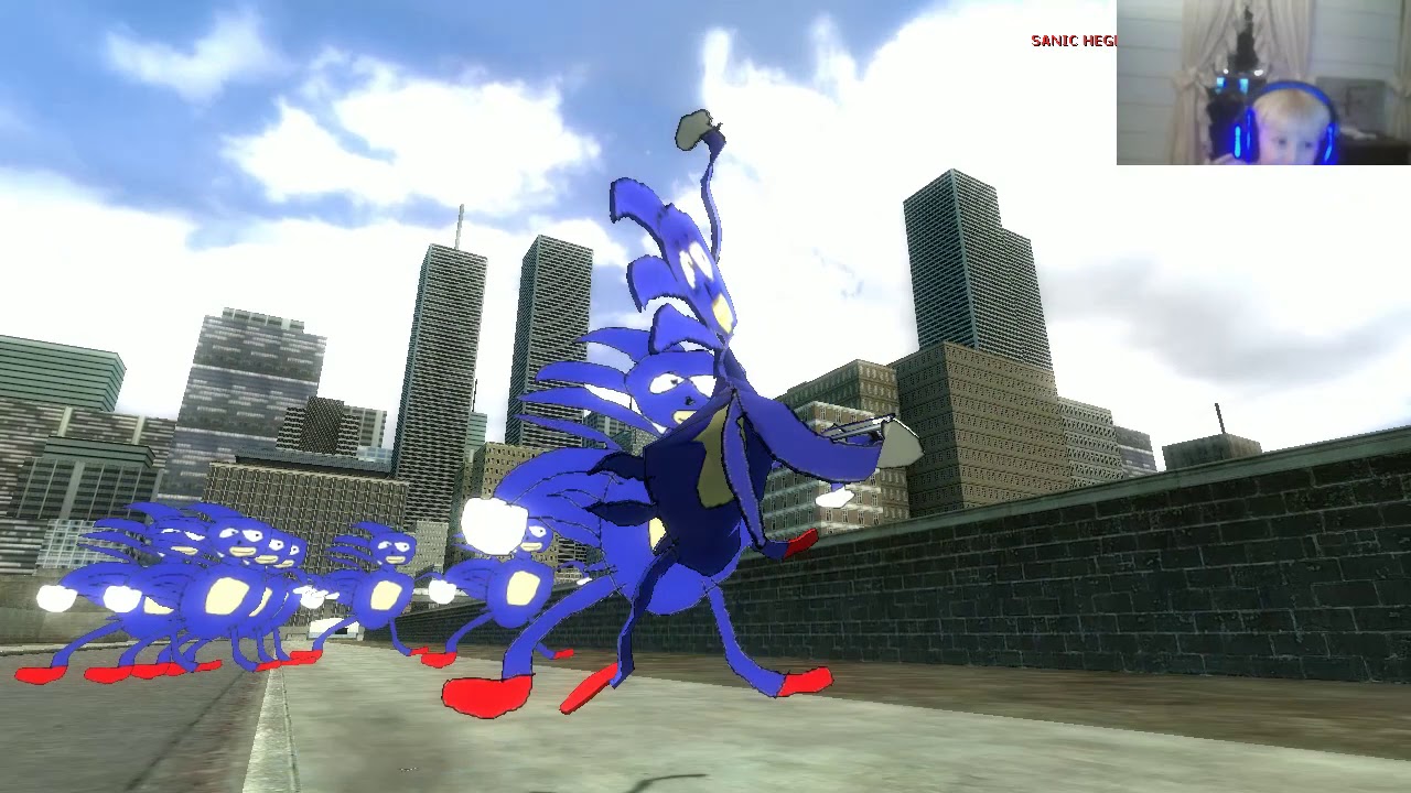 Garry's Mod [GMOD] Run from Sanic - YouTube