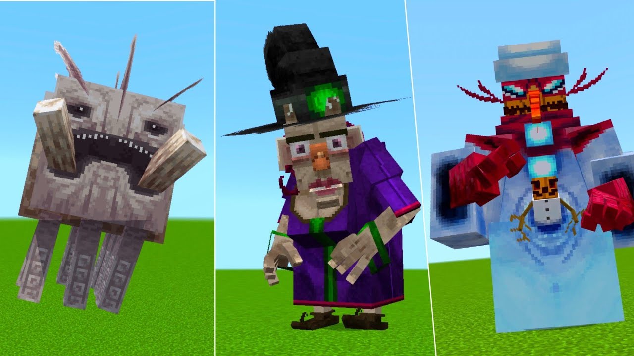 Cursed Mobs Addon in Minecraft - YouTube