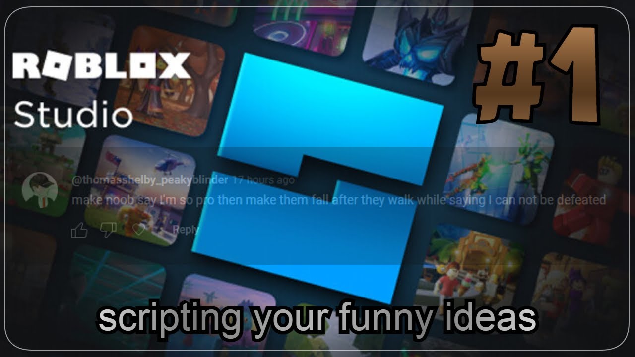 Scripting your FUNNY Ideas! (Part 1) - Roblox Studio || Shadow Slime - YouTube