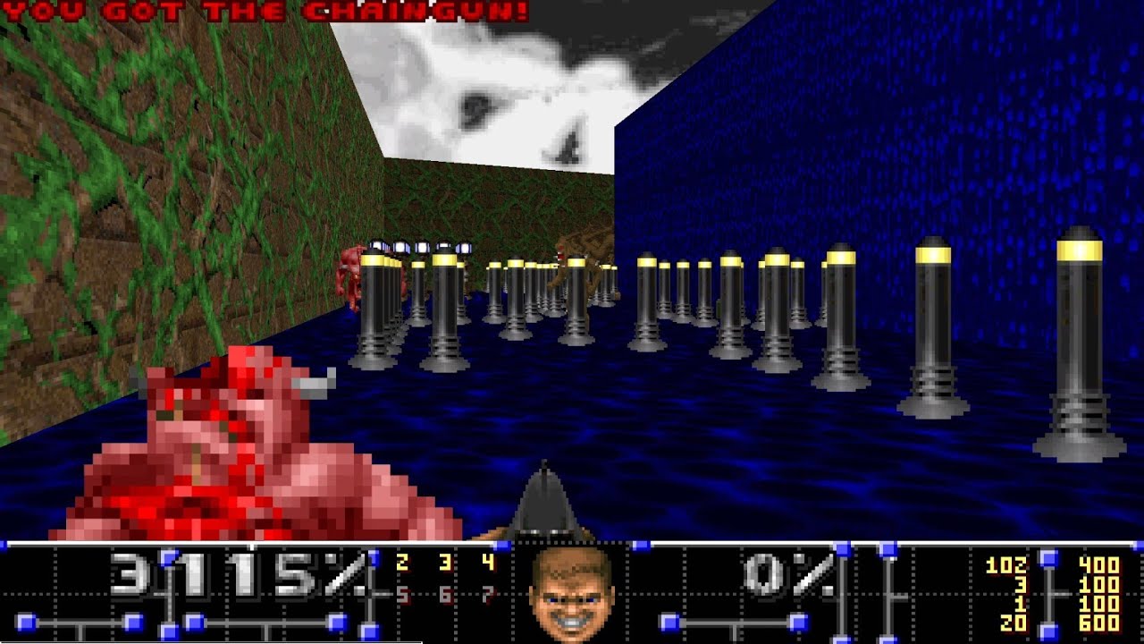Doom 10 Line Genocide Ep1 (2023) MAP02: "Green Hill Zone" UV Max ...