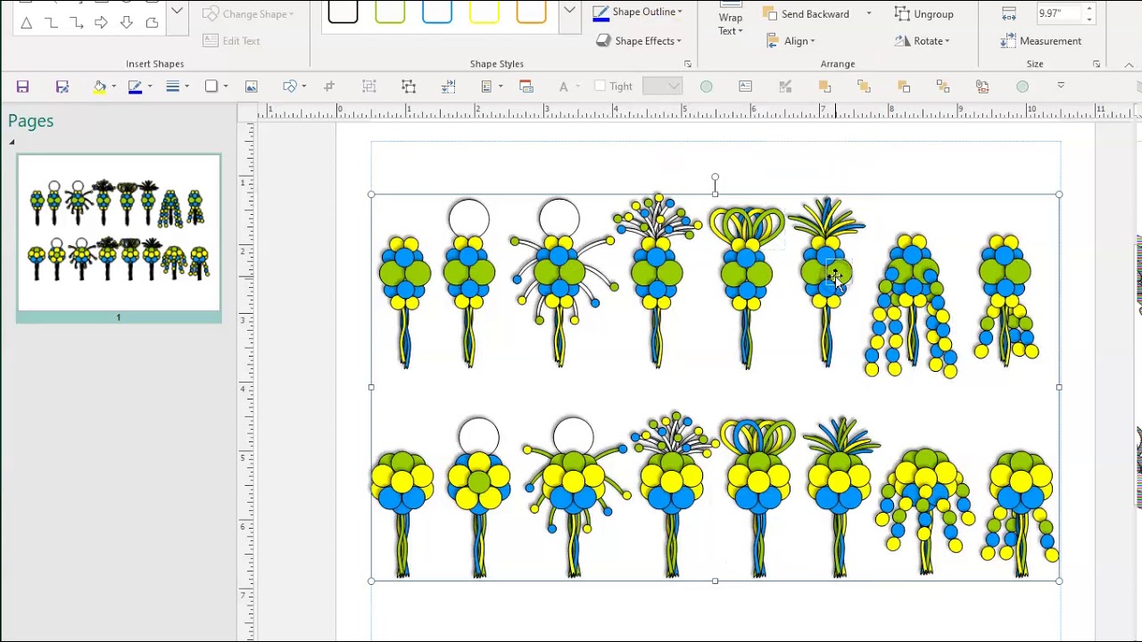 How to create Shadow Effects in Microsoft Publisher - YouTube