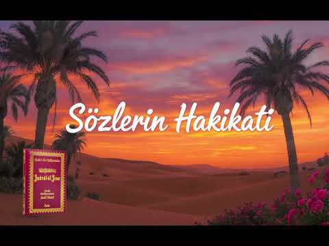 Cenab-ı Hak, bütün eşyanın isimlerini Âdem'e (as) öğretti (İŞARET-ÜL İ'CAZ)