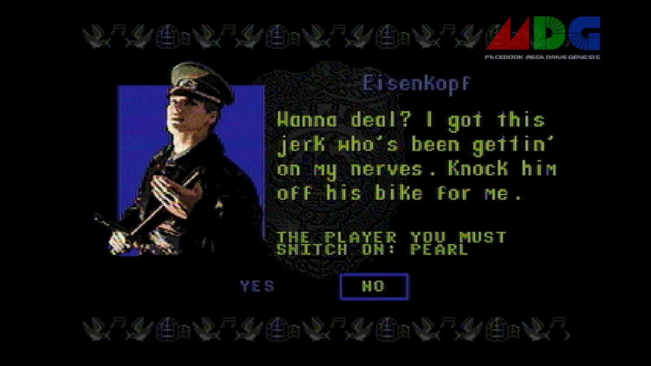 Road Rash 3: Tour De Force Snitched OFF , cop deal - YouTube