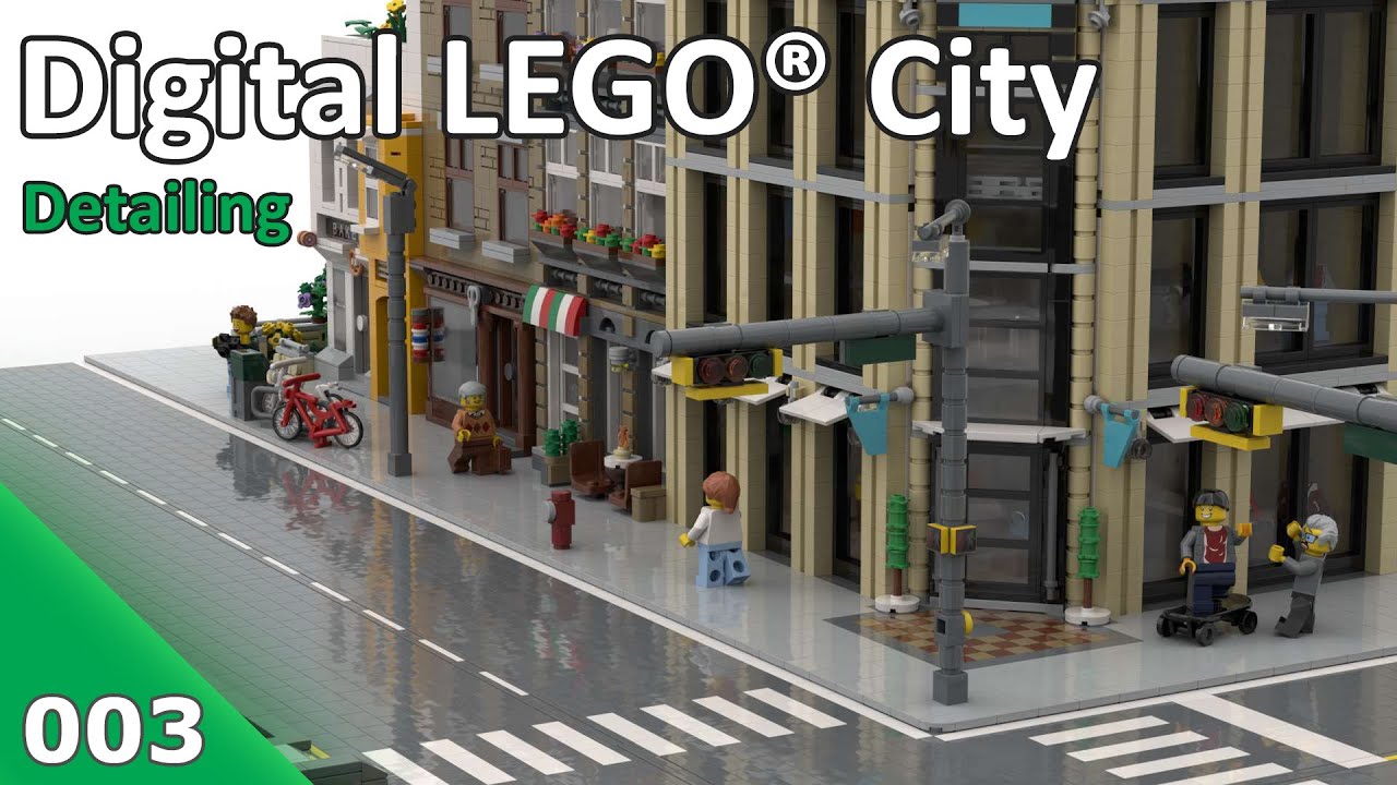 Bringing life into the city | digital LEGO® city project - YouTube