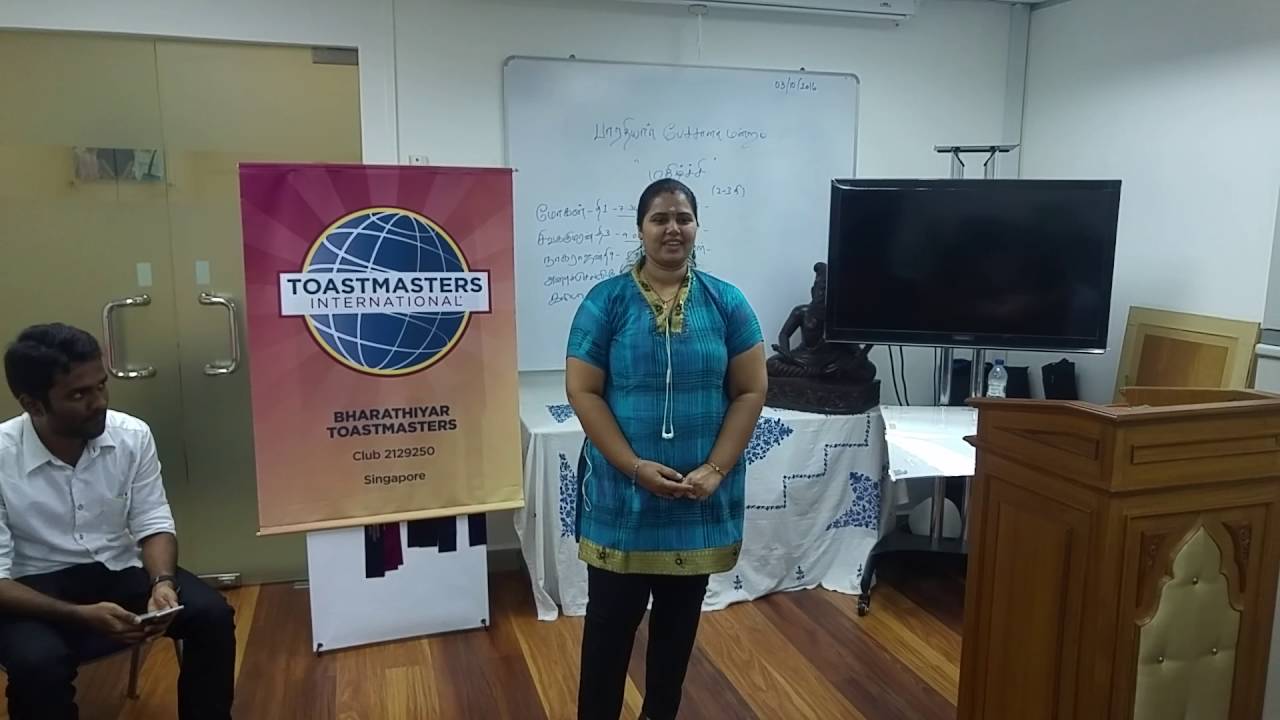 mrs Latha mohankumar _ Table Topic Speech - YouTube