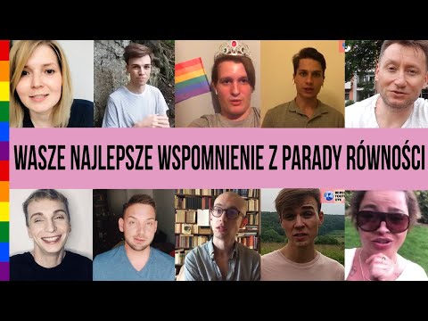 Wasze najlepsze wspomnienie z Parady Równości / Marszu Równości - Wirusowy YouTube LIVE