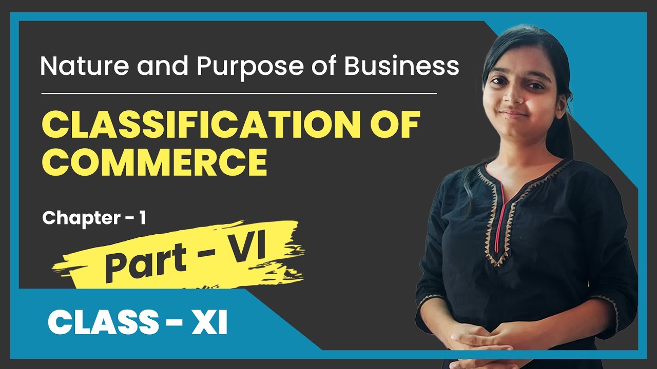Classification of commerce | Nature and Purpose of Business | Class ...