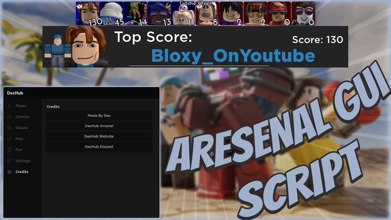 Arsenal Script GUI | Roblox Exploit | Working 2021! - YouTube