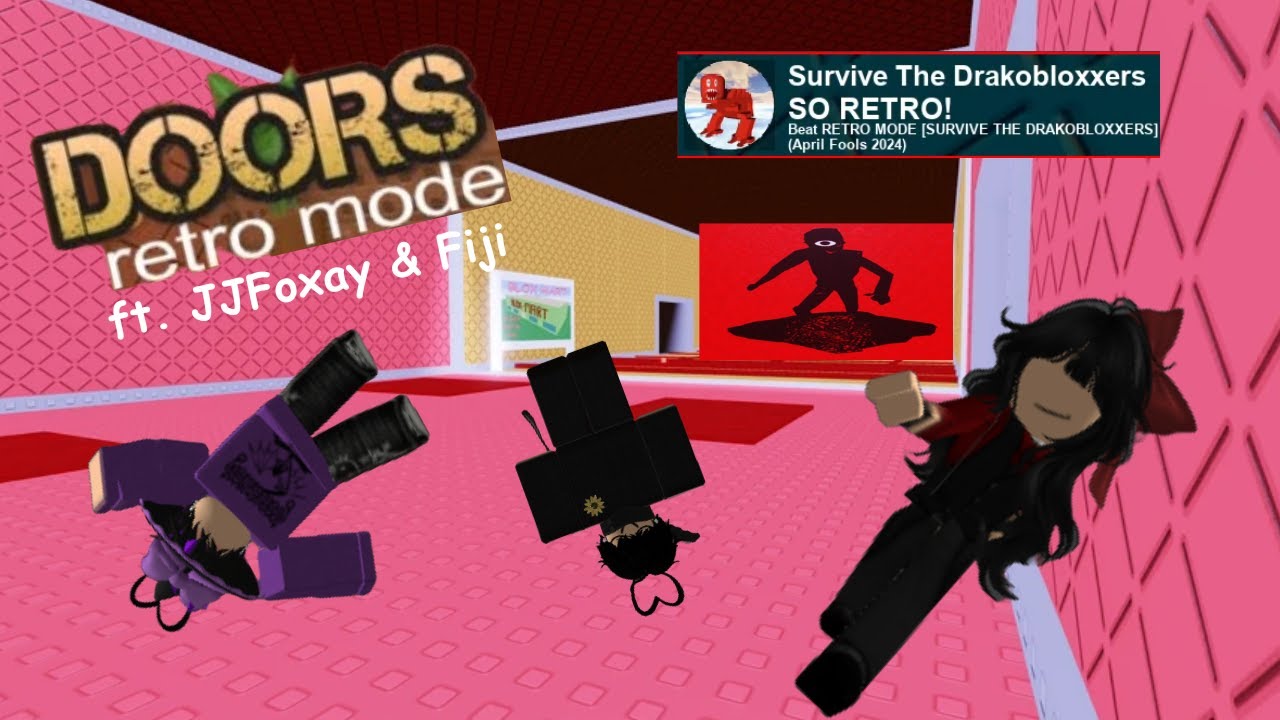 DOORS RETRO MODE (ft. JJFoxay & Fiji) - YouTube