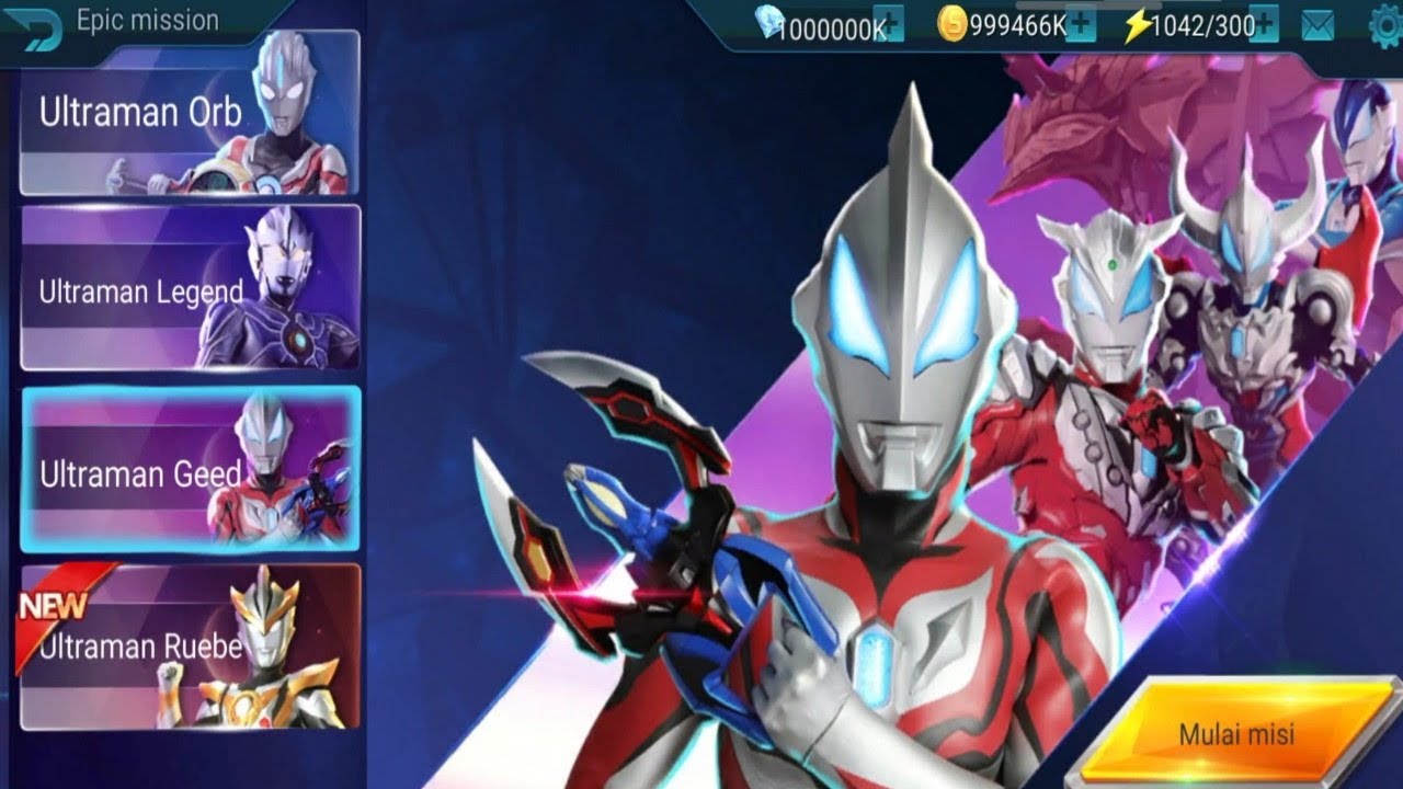 GAME ULTRAMAN LEGEND HERO CERITA ULTRAMAN GEED TAMAT!!! GAME ULTRAMAN ...