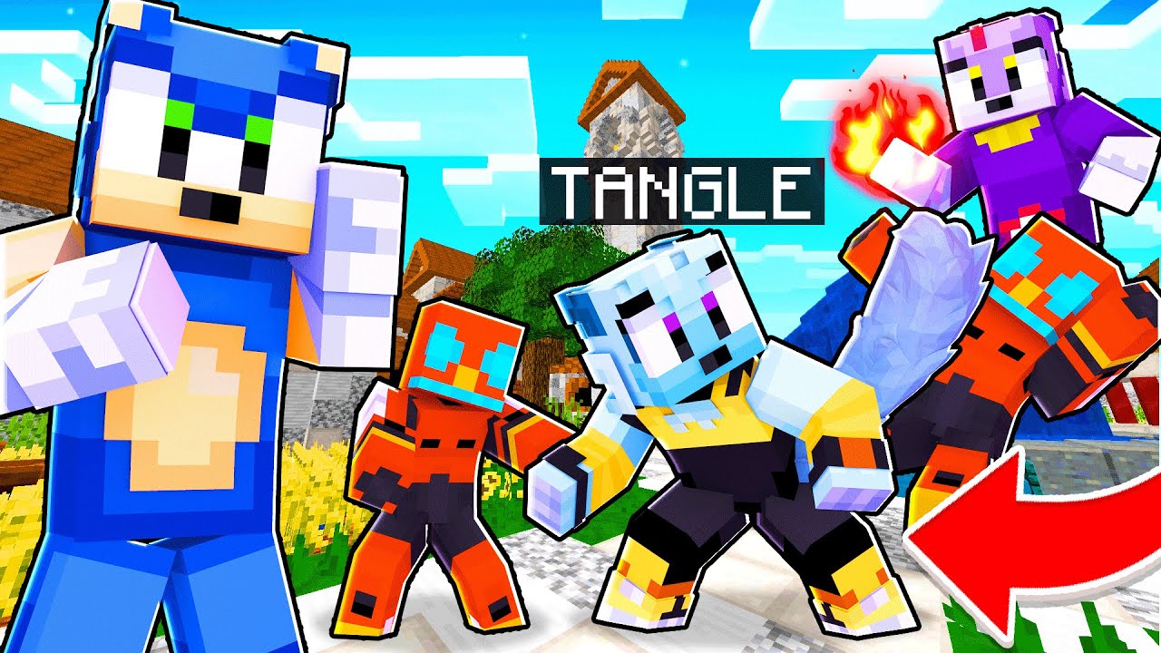 Sonic Meets TANGLE Spiral Hill's HERO! | Minecraft Sonic The Hedgehog 3 ...