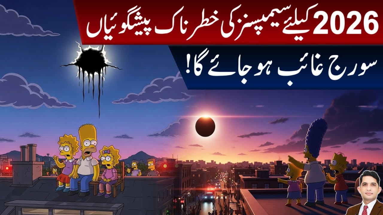 Shocking! The Simpsons Predict the Sun’s Disappearance in 2026 | Asad ...