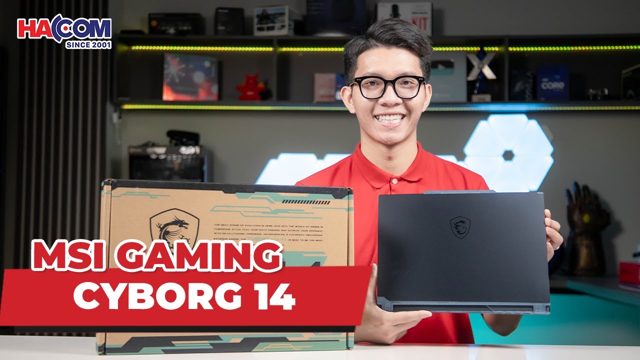 MSI Gaming Cyborg 14 A13 | Laptop Gaming Nhỏ Gọn, Chiến Game Bất Cứ Đâu ...