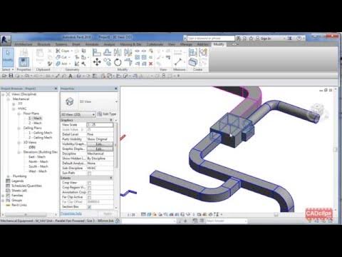 REVIT - MEP Fabrication Parts Revealed - CADclips - YouTube