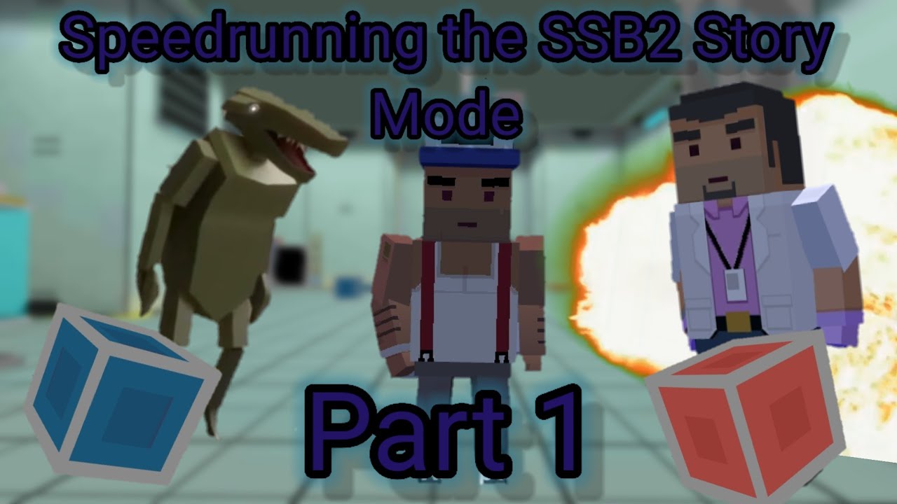 SSB2: Speedrunning the SSB2 Story Mode Part 1 | Bonnie YT - YouTube