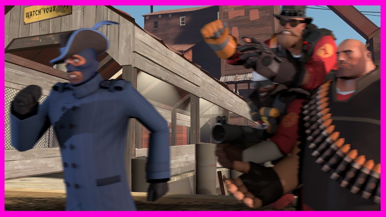 [TF2] BLU spy vs RED everyone - YouTube